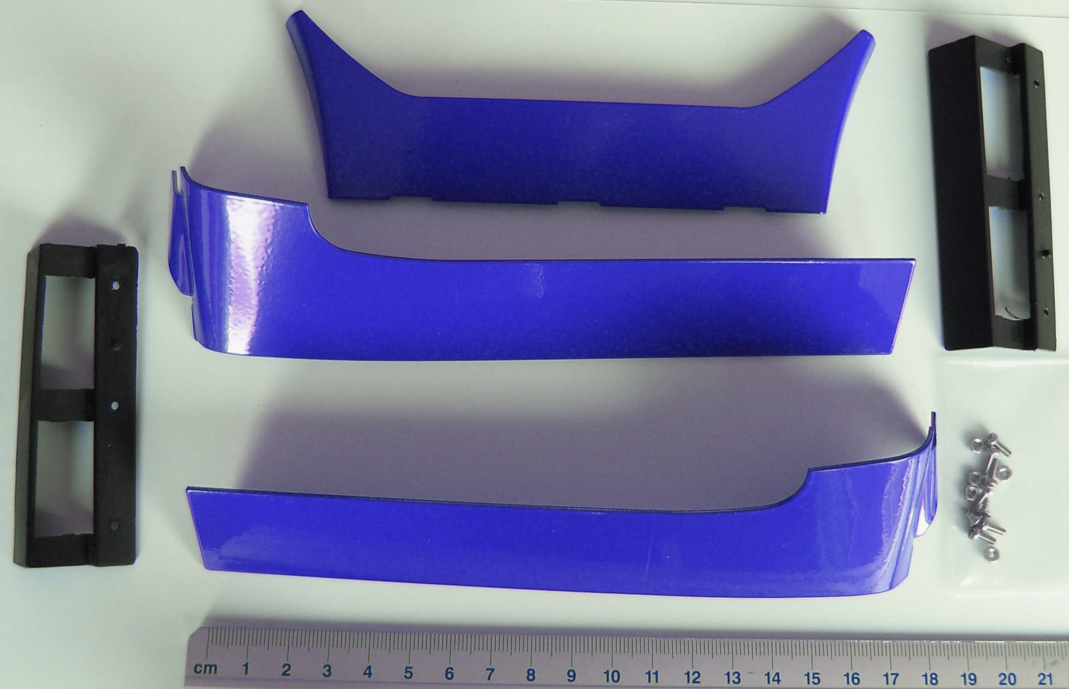 SCANIA roof rafter+wind deflector TOPLINE, blue. (830) | 4839