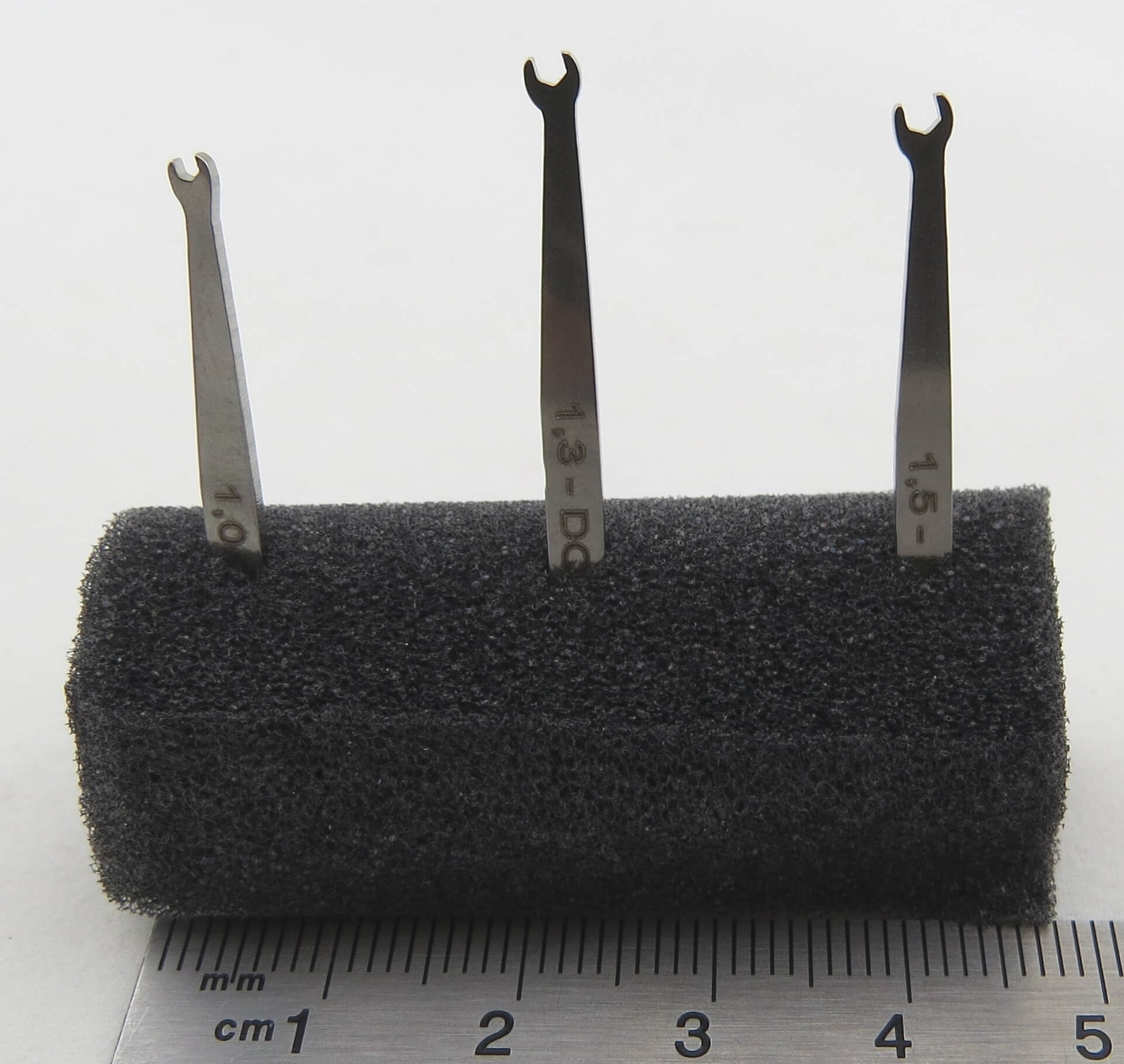 Micro wrench set, 3-piece. (Open-end wrench) | 12357