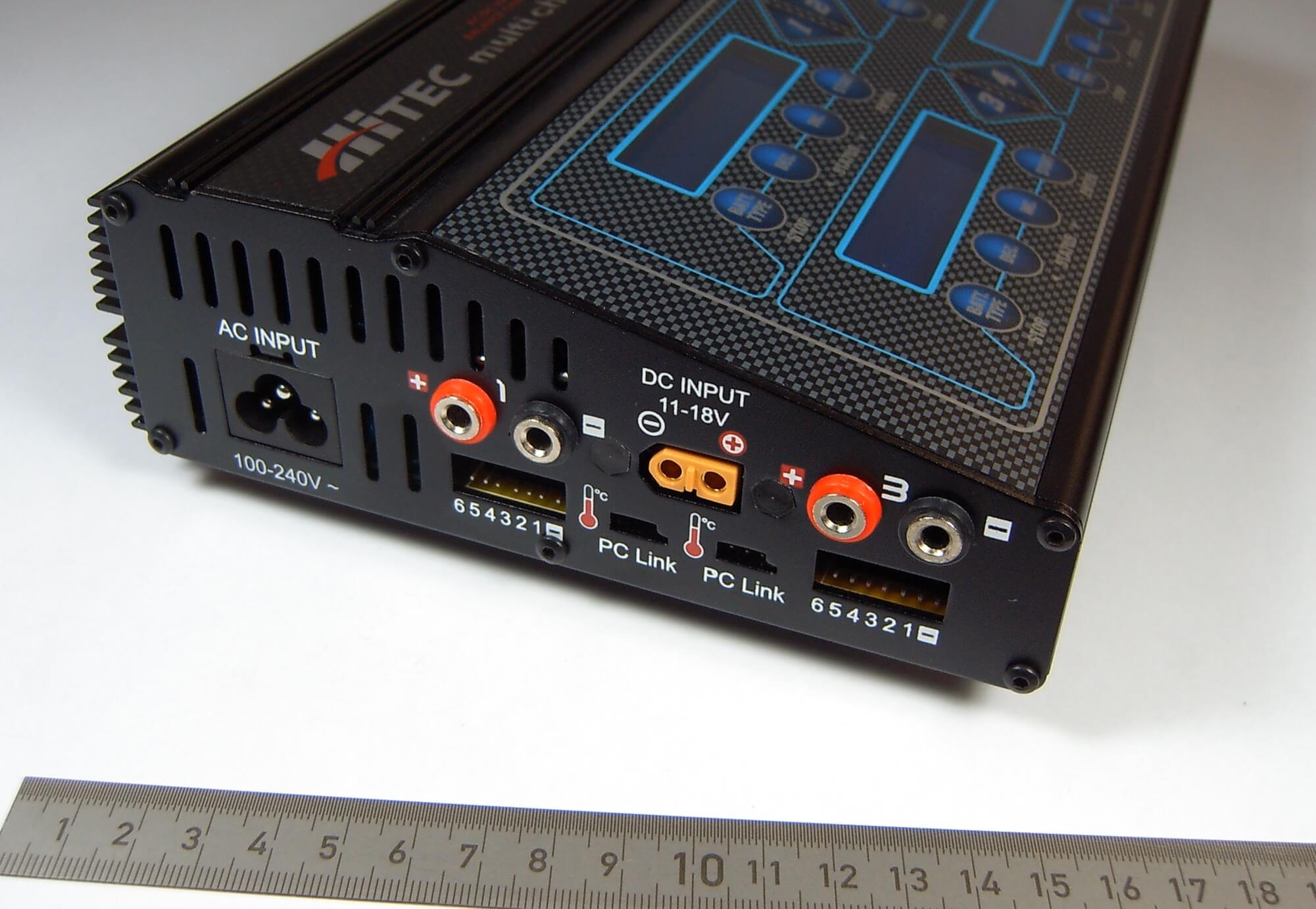 1 multi-charger (Hitec). 4-way professional charger/discharger | 7969