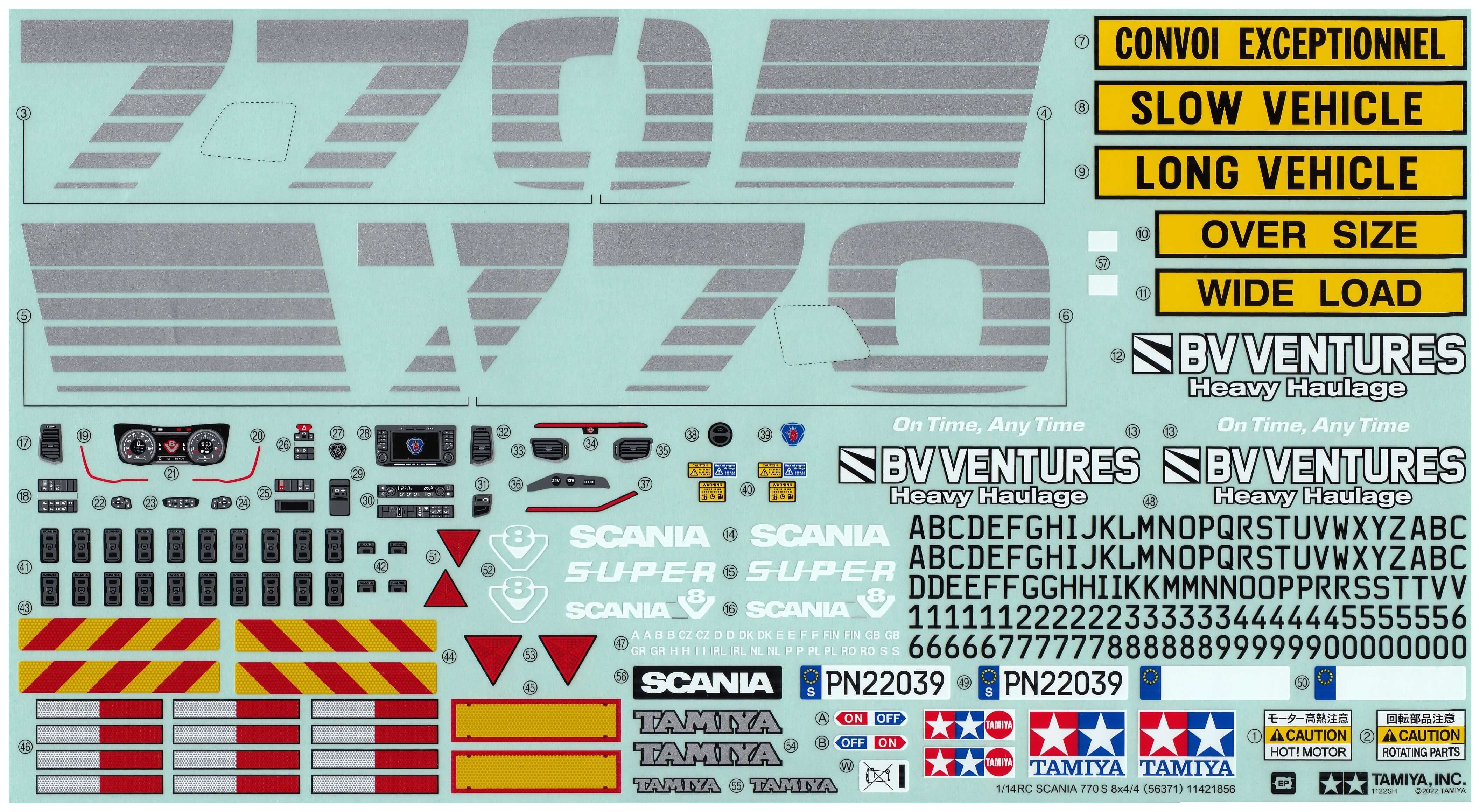Tamiya Scania 770 S SLT