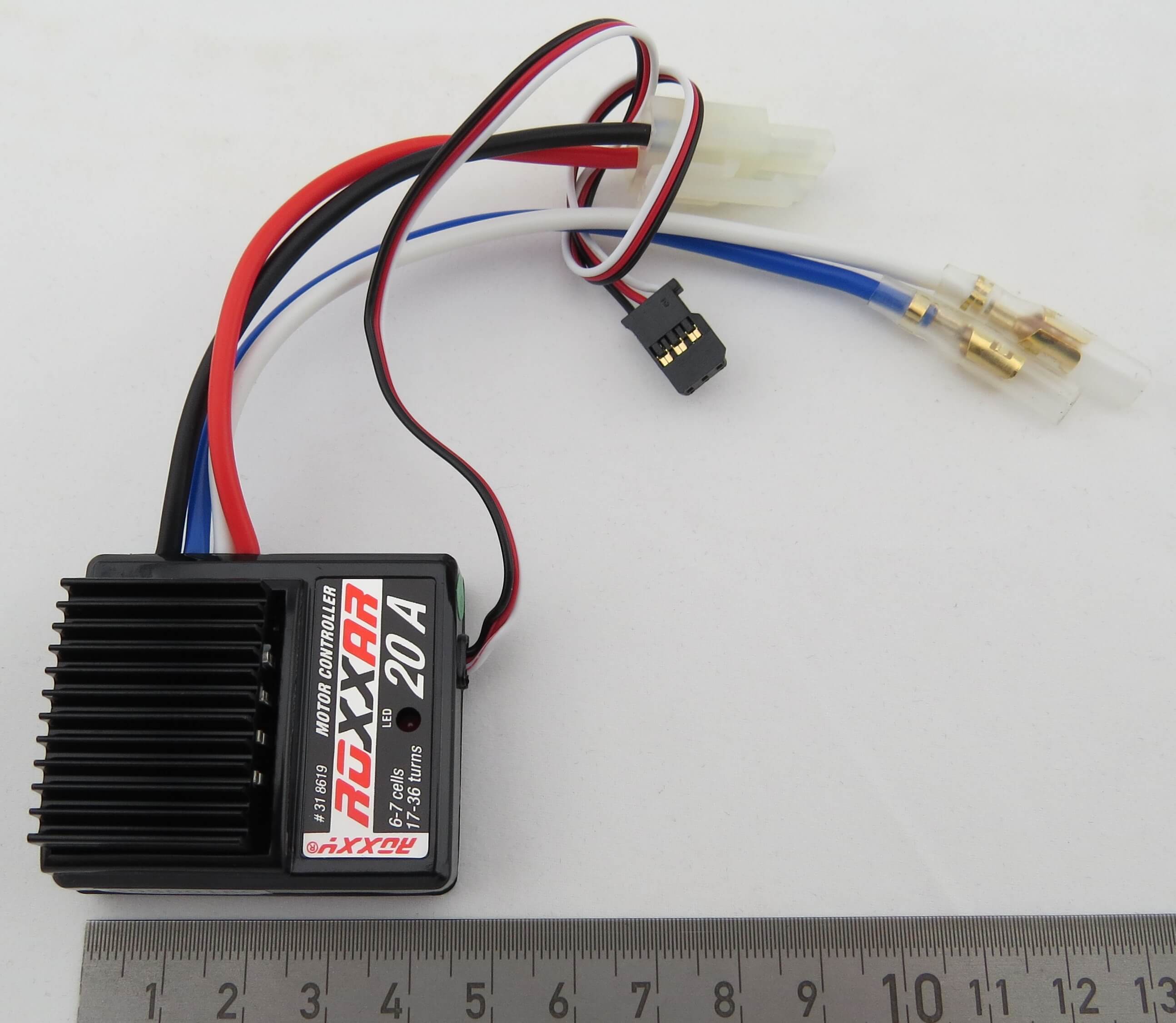 Fahrregler ROXXAR 20A (Multiplex). Preisgünstiger Regler | 10105