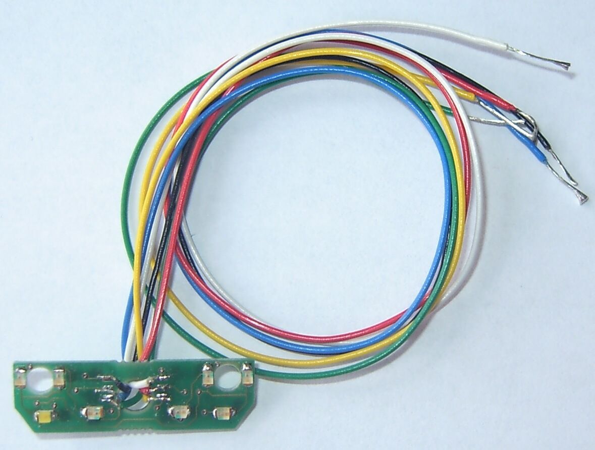 Printplader til 7-kammer baglygter 7,2V. 1 par (1x tilbage, | 3104