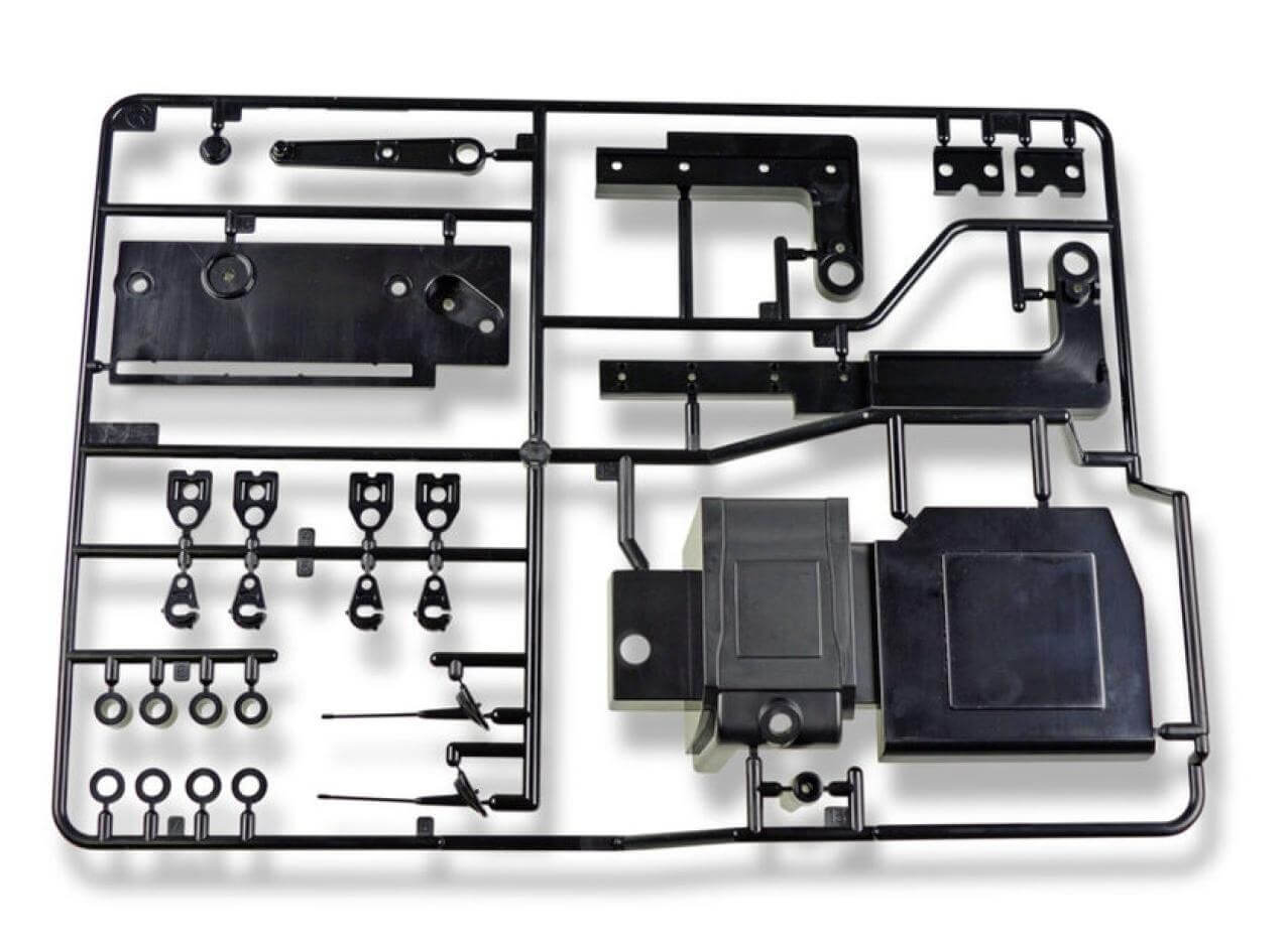 Kit de piezas moldeadas por inyección, color negro. Para Volvo FH16 XL ...