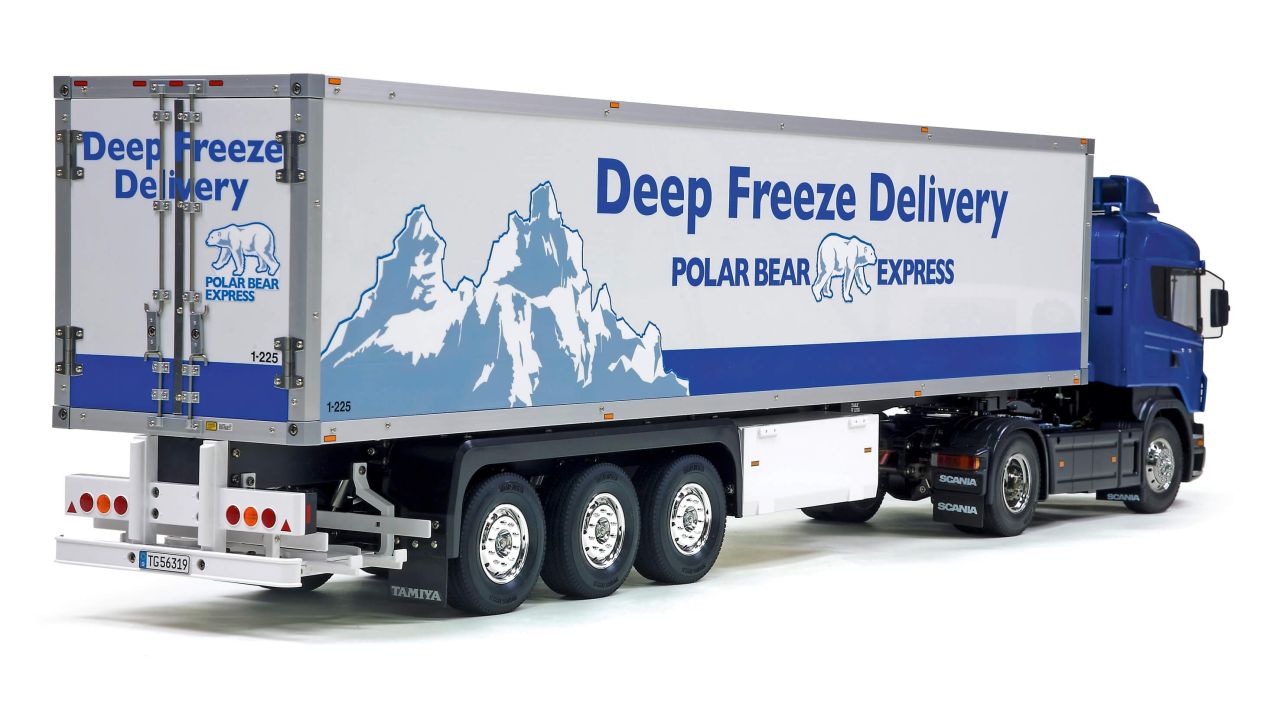 Remolque refrigerado Tamiya, aluminio. Escala Tamiya | 7976