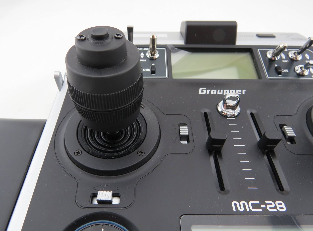 MC-28HoTT computer remote control transmitter, 16-channel, Graupner | 10649