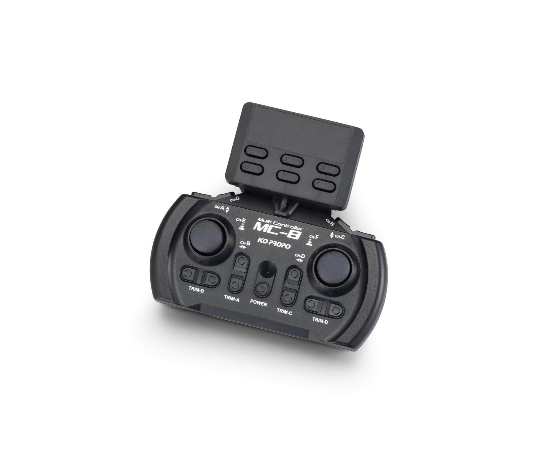KO-PROPO MC-8 remote control set. 8-channel remote control including ...